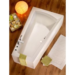 Badewanne Ottofond "Galia I", wei&szlig;, B:100cm H:50cm L:170cm T:100cm, Sanit&auml;racryl, Badewannen, mit Fu&szlig;gestell