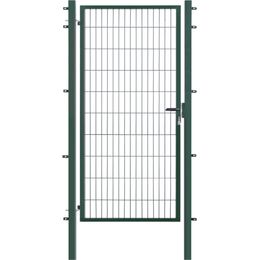 Zauneinzelt&uuml;r GARDEN 'N' MORE "Einzeltor Excellent", gr&uuml;n, B:100cm H:200cm, Stahl, Tore, 203 cm hoch, gr&uuml;n
