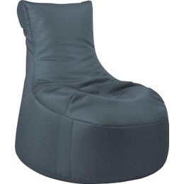 Sitzsack SITTING POINT "Keiko Swing", grün (salbei), B:65cm H:90cm T:95cm, Polyester, Polystyrol, Sitzsäcke