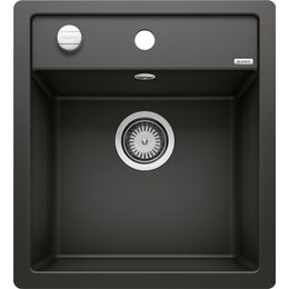 Granitspüle Blanco "DALAGO 45-F", schwarz, B:50 H:19 T:46, Verbundwerkstoff, Küchenspülen, erhältlich in mehreren Farben