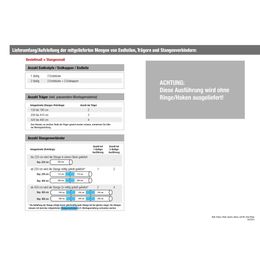 Gardinenstange Garesa "SPYRNA mit offenem Tr&auml;ger", gold (mattgoldfarben), L:290cm &Oslash;:16mm, Holzwerkstoff, Metall, Gardinenstangen, Vorhanggarnitur, verl&auml;ngerbar, Spitze, ohne Ringe