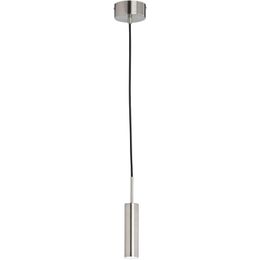 Schöner Wohnen Kollektion LED Pendelleuchte "Stina", grau (nickelfarben), 1, Ø 10cm H: 10cm, 1 Stk., SCHÖNER WOHNEN-KOLLEKTION, Leuchten