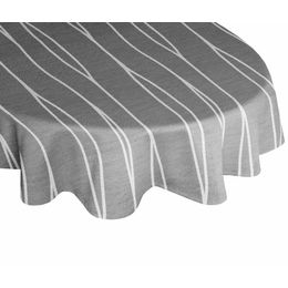 Tischdecke WIRTH "DALLAS" Gr. 1, schwarz, B:130cm L:190cm, Kunstfaser, Tischdecken