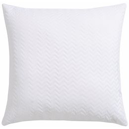 Nackenstützkissen Ribeco "Luca Kissen 40x80 & 80x80 cm, 18 cm Höhe", weiß, B:80cm H:18cm L:80cm, Bezug: 100% Polyester, Kopfkissen, Mit über 1000 positiven Kundenbewertungen