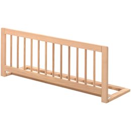 Hausbett Home Affaire "Forrest mit Dachaufbau, Rausfallschutz, später umbaubar zum Einzelbett", braun (eiche natur, eiche natur), B:97,5cm H:170cm L:207,5cm, Betten, 90/200 Eiche massiv natur geölt, wahlweise mit o. ohne Bettschublade, Topseller