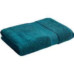 Duschtücher Christy "SUPREME", blau (kingfisher), B:75cm L:137cm, Walkfrottier, Obermaterial: 100% Baumwolle, Handtücher, Premium-Duschtücher in Luxusqualität, 650g/m², 75x137cm, 2er Set