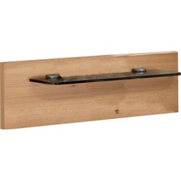 Aufsatzpaneel Wiemann "Monaco", grau (bianco, eiche, nachildung, rauchglas), B:60cm H:20cm T:12cm, Glas, Holzwerkstoff, M&ouml;belaufs&auml;tze, wahlweise mit Beleuchtung