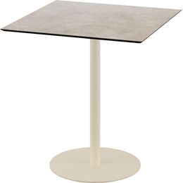 Klapptisch Essentials "Urban", beige (sand, moonstone, sandfarben), B:70cm H:73,2cm T:70cm, Pulverbeschichteter Stahl, Tische, Klapptisch, in verschiedenen Ausf&uuml;hrungen