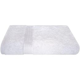 Duschtuch Dyckhoff "Siena", weiß, B:70cm L:140cm, Frottier, Obermaterial: 100% Baumwolle, Handtücher, mit Bordüre