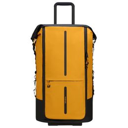Weichgepäck-Trolley Samsonite "ECODIVER", Gr. B/H/T: 40 x 82 x 25 80, gelb, Nylon, Polyester, Modisch, Koffer, Trolley, Reisetasche