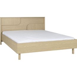 Einzelbett GAMI, B:174cm H:103cm L:204cmeiche rookwood nachbildung, eiche rookwood nachbildung, eiche rookwood nachbildung, Betten, "Galys Bett 160 x