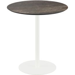 Klapptisch Essentials "Urban", weiß (weiß, riverwashed wood, weiß), B:70cm H:73,2cm T:70cm, Pulverbeschichteter Stahl, Tische, in verschiedenen Ausführungen