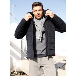 Blouson NEW CANADIAN, Herren, Gr. 52, blau (marine), 100% Polyester, unifarben, Jacken