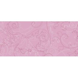 Fototapete ARCHITECTS PAPER "Atelier 47 Ornament Art 4", rosa (dunkelrosa, violett, weiß), B:6m L:2,7m, Vlies, Tapeten, Vlies, Wand, Schräge, Decke