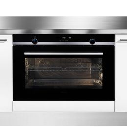 Siemens Einbaubackofen "VB578D0S0", Energieeffizienz: A+ (A+++-D), silber (silberfarben), B:89,6cm H:59,4cm T:57cm, Backöfen, touchControl