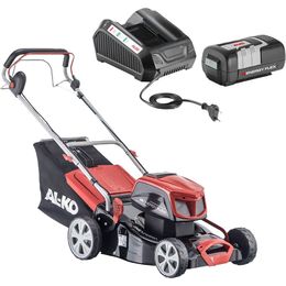 Akkurasenmäher Al-Ko "42.9 Li SP SET", schwarz, Rasenmäher, mit Radantrieb, Akku und Ladegerät