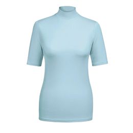 wäschepur Unterziehshirt WÄSCHEPUR, Damen, Gr. 38, grün (mint), 95% Modal, 5% Elasthan, Turtleneck, Unterhemden