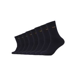 Sportsocken Camano "function", Damen, Gr. 43-46, schwarz, Baumwollmischung, unifarben, normal, Socken, mit verstärktem Sohlenbereich