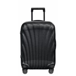 Hartschalen-Trolley Samsonite "C-LITE, verschiedene Größen und Farben", Gr. B/H/T: 40 x 55 x 20 36, schwarz, Polypropylen, unifarben, Koffer, Reisekoffer Aufgabegepäck Trolley TSA-Zahlenschloss Made in Europe