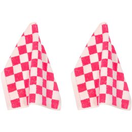 Seiftuch Pad "Chess", pink, B:30cm L:30cm, Frottee, Frottee, Handtücher, Made in Europe