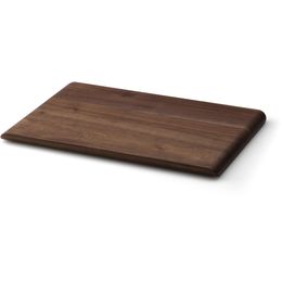 Schneidebrett CONTINENTA, braun (holzfarben), B:24cm H:1,8cm L:36cm, Massivholz, Schneidebretter, Walnuss