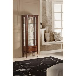 Vitrine Home Affaire "PUCCINI 560", braun (nussfarben), Schränke, Höhe 170 cm
