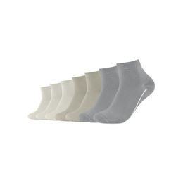 Kurzsocken Camano "ca-soft", Damen, Gr. 35-38, grau (griffin), Baumwollmischung, normal, Socken, mit hohem Baumwollanteil