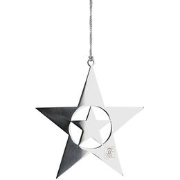 Dekostern Fink "Weihnachtsstern, MARITA, Weihnachtsdeko", silber (silberfarben), Ø:15cm, Edelstahl, Dekosterne, outdoorgeeignet