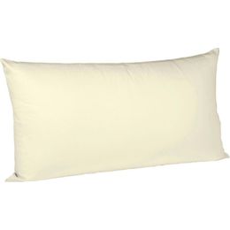 Kissenbezüge Fleuresse "Colours", beige (creme), B:40cm L:80cm, Interlock-Jersey, Obermaterial: 100% Baumwolle, Kissenbezüge, edler, bügelfreier Interlock-Jersey aus 100% Baumwolle