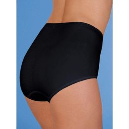 Taillenslip Nina von C., Damen, Gr. 38, schwarz, 95% Baumwolle, 5% Elasthan, Unterhosen