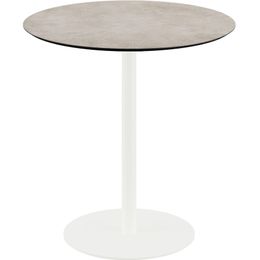 Klapptisch Essentials "Urban", beige (weiß, moonstone, weiß), B:70cm H:73,2cm T:70cm, Pulverbeschichteter Stahl, Tische, in verschiedenen Ausführungen