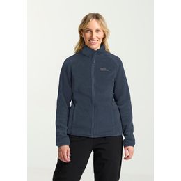 3-in-1-Funktionsjacke Jack Wolfskin "MOONRISE 3IN1 JKT W", Damen, Gr. L, blau (midnight sky), Obermaterial: 100% Polyester. Futter: 100% Polyester, Sportlich, hoch geschlossener Ausschnitt, Jacken, 3in1, atmungsaktiv, Übergangsjacke