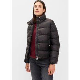 Fuchs & Schmitt Steppjacke FUCHS SCHMITT "Steppjacke", Damen, Gr. 42, schwarz, Web, Obermaterial: 100% Polyester, clean, unifarben, Modisch, regular fit normal, Rundhals, eingesetzt gerader Abschluss, Jacken, mit Eingrifftaschen an der Seite