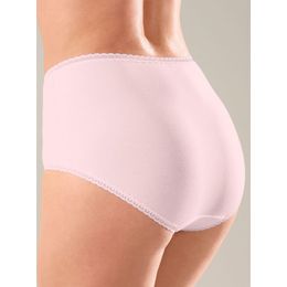 wäschepur Taillenslip WÄSCHEPUR, Damen, Gr. 46, bunt (weiß, farbig sortiert), 95% Baumwolle, 5% Elasthan, Unterhosen