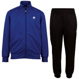 Trainingsanzug Lotto, Kinder, Gr. 110/116, blau (surf the web), 100% Polyester, unifarben, Sportanzüge, - besonders leicht & bequem
