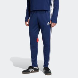 Trainingshose adidas Performance "TIRO ES WINPNT", Herren, Gr. XL, N-Gr, weiß (team navy blau 2, rot, weiß), Obermaterial: 100% Polyester, Hosen
