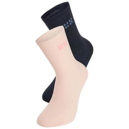 Socken HUGO UNDERWEAR "2P RS UNI LOGO CC", Damen, Gr. 35-38, rosa (light, pastel pink 688), Baumwollmischung, Socken, mit dezentem Logo, nahtlose Verarbeitung