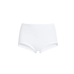Taillenslip Schiesser, Damen, Gr. 40, weiß, 100% Baumwolle, Unterhosen