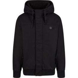 Winterjacke Brandit "Brandit Brandit Men Essential Jacket", Herren, Gr. M, schwarz, 100% Baumwolle, unifarben, normal, ohne Ausschnitt, Jacken