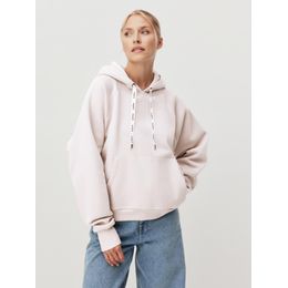 Hoodie LEGER "Hayley, LeGer by Lena Gercke", Damen, Gr. 38, sanftes weiß, Sweatware, Obermaterial: 65% Baumwolle, 35% Polyester, normal normal, Rippbündchen, Sweatshirts, LeGer by Lena Gercke