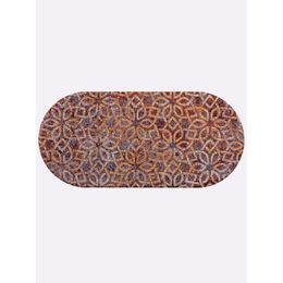 Fußmatte Gr. 2, braun (braun, natur), B:50cm H:7mm L:90cm, Kunstfaser, Polyamid, Teppiche