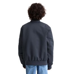 Marc O'Polo Softshellweste MARC O'POLO "mit Marc O'Polo x DFB Logolabel", Jungen, Gr. 164, blau (deep night blau), Obermaterial: 100% Polyester; Füllung: 100% Nicht verfügbar; Futter: 100% Nicht verfügbar, unifarben, regular fit, Westen
