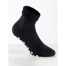 w&auml;schepur ABS-Socken W&Auml;SCHEPUR, Damen, Gr. 2/39, schwarz, 80% Baumwolle, 15% Polyamid, 5% Elasthan, Socken