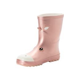 Gummistiefel Apollo "KINDER STIEFEL", Kinder, Gr. 21/22, bunt (multi color), Obermaterial: 100% Gummi, unifarben mit Farbeinsätzen, Casual, Schuhe, Regenschauer ist kein Hindernis mehr