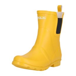 Gummistiefel MOLS "Suburbs", Damen, Gr. 40, gelb, Gummi, Schuhe Gummistiefel, mit wasserdichter Funktion