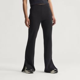 Sporthose adidas Sportswear "W ALL SZN SL FP", Damen, Gr. XL, N-Gr, schwarz, Obermaterial: 51% Polyester, 25% Modal, 15% Baumwolle, 9% Elasthan, Hosen Sporthose