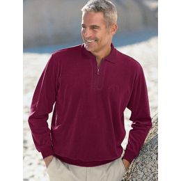 Sweatshirt Catamaran, Herren, Gr. 48/50, lila (aubergine), 80% Baumwolle, 20% Polyester, unifarben, Sweatshirts