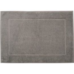 Badematte Framsohn FROTTIER "Uni Basic Hotelmatte" Gr. 4, grau (taupe), H:11mm, Baumwolle, Badematten, Badematte, gro&szlig;e Farbpalette, Hergestellt in &Ouml;sterreich, Badezimmerteppich