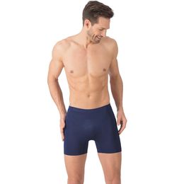 Boxer TRIGEMA "TRIGEMA Pants aus Polyamid/Elastan", Herren, Gr. L, 1 Stk., blau (navy), 90% Polyamid, 10% Elasthan, Unterhosen