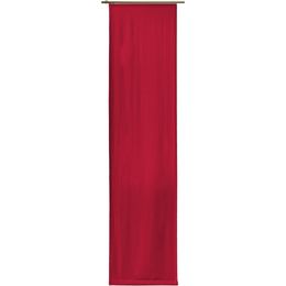 Schiebegardine WIRTH "Westport" Gr. 1, rot, B:60cm H:145cm, Jacquard, Polyester, Gardinen